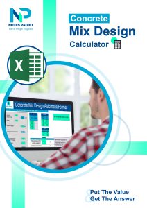 Concrete Mix Design Calculator Excel | IS Code Based Mix Design Tool ...